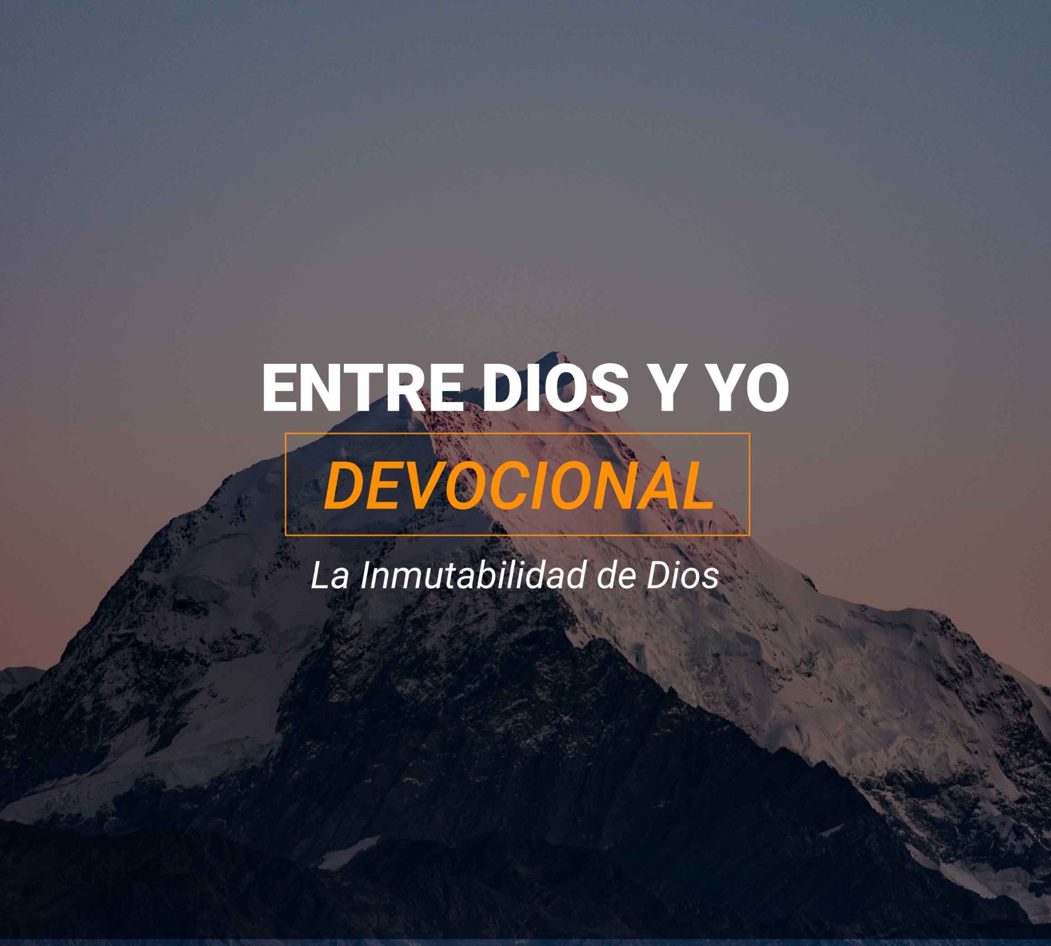 Descubre la Inmutabilidad de Dios a través de un Estudio Bíblico ...