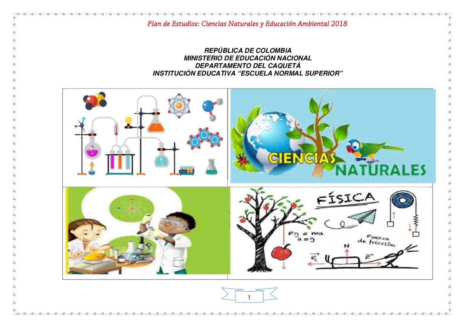 El programa de estudio de ciencias naturales para primer grado: una ...